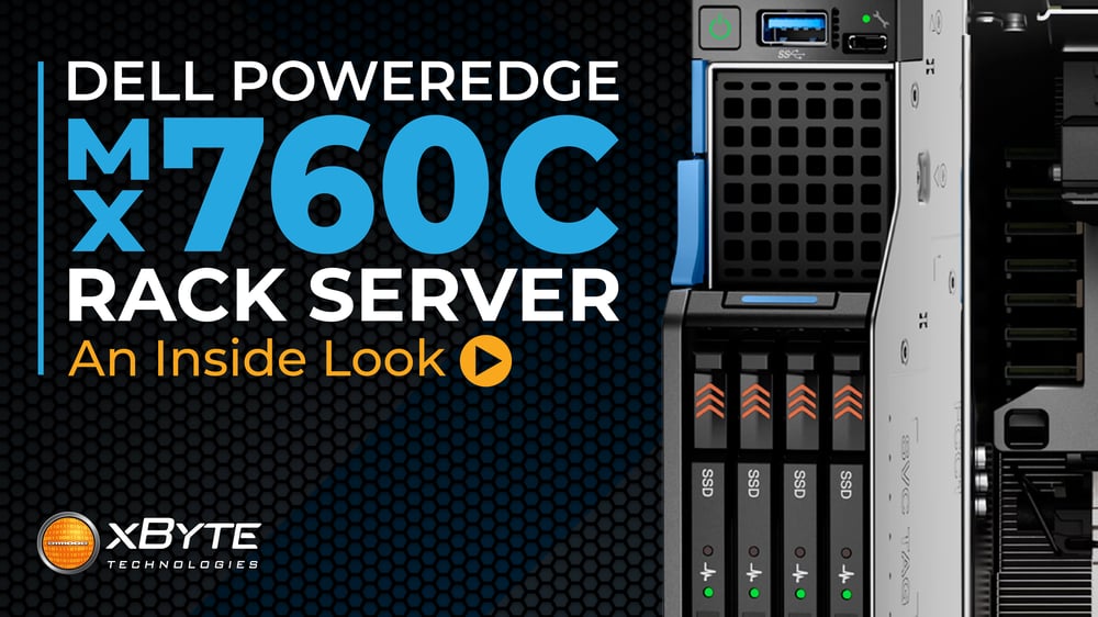 Dell PowerEdge MX760c Inside Look - xByte Technologies