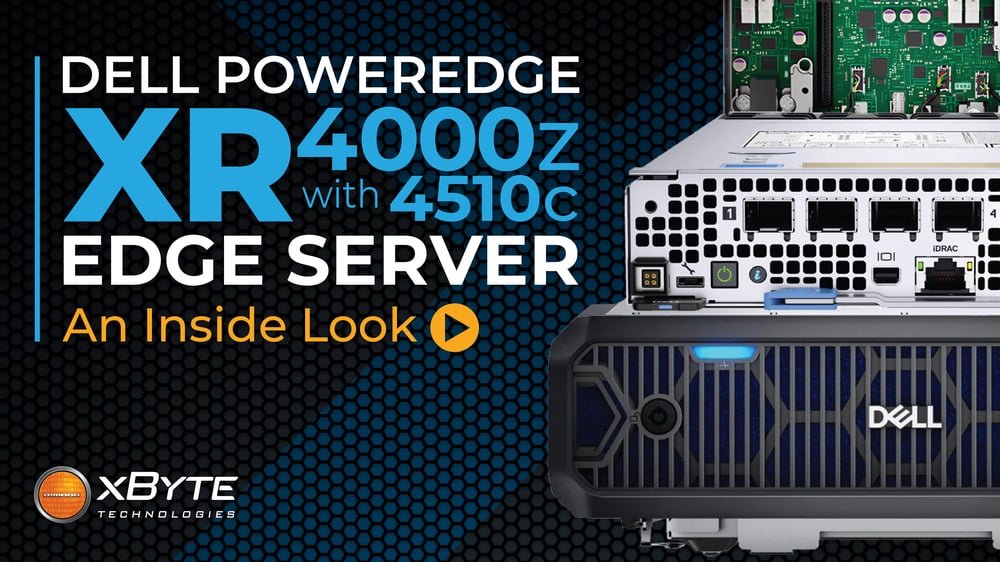 Dell XR4000z with XR4510c Edge Server Inside Look - xByte Technologies
