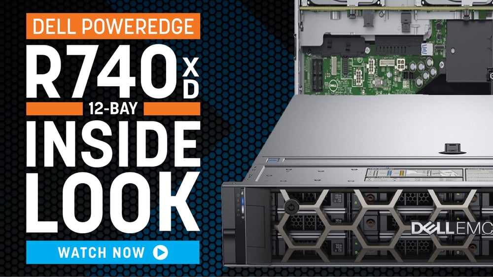 Dell R740xd 12 Bay Inside Look - xByte Technologies