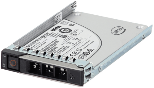 Dell 960GB 6Gbps SATA Mix Use TLC 7mm 2.5 SSD S4600 in 3.5 HYB CAR ...