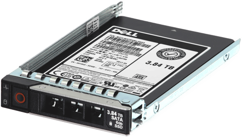 Dell 3.84TB 6Gbps SATA Read Intensive TLC 7mm 2.5 SSD PM863a Used in 3. ...
