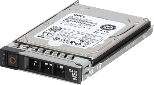 Dell 2.4TB 10K 12Gbps SAS 2.5 HDD 512e (ME4) CPO in 3.5 HYB CAR - xByte ...