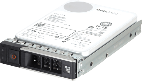 Dell 16TB 7.2K 512e 12Gbps NL SAS 3.5 HDD Exos X16 CPO - xByte Technologies