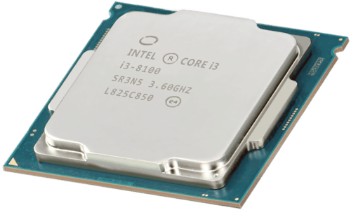 SR3N5 Intel Core I3 8100 3.6/6M/2400 4C 65W - xByte Technologies